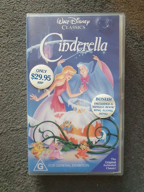 WALT DISNEY'S CLASSIC Cinderella VHS EUR 10,20 - PicClick FR