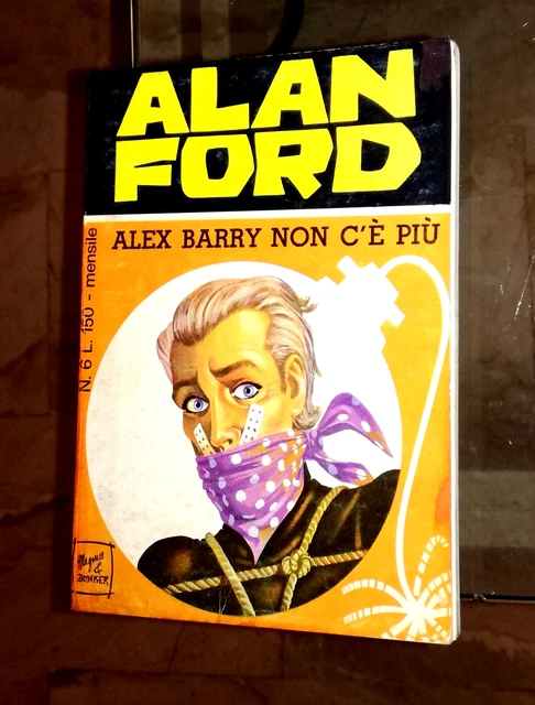 ALAN FORD N. 6 - 1° SERIE ORIGINALE CORNO Anno 1969 - OTTIMO EUR 44,99 ...