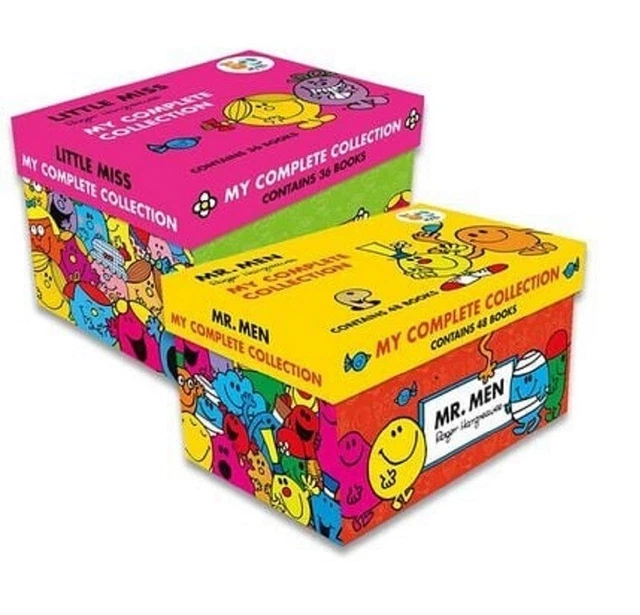 MR MEN AND Little Miss Box Set Collection 84 Books by Roger Hargreaves ...