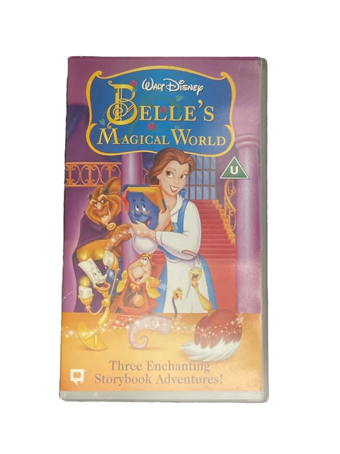 DISNEY VHS tapes Belles Magical World Video More items listed RARE ...