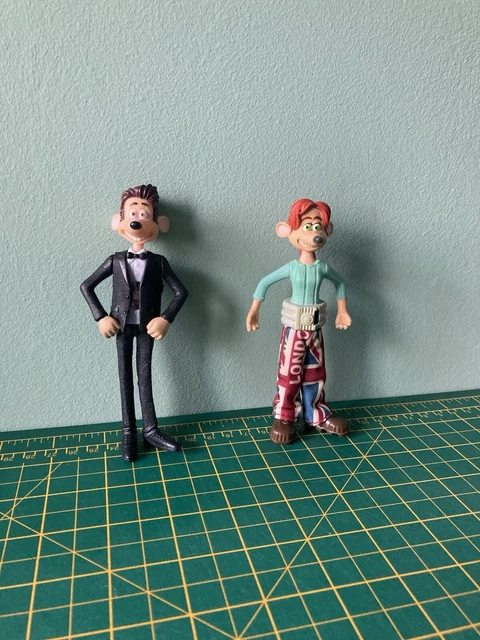 FLUSHED AWAY 5& Poseable Roddy Rat & Rita Action Figures* 2006 £19.99 ...