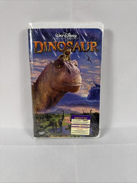 WALT DISNEY DINOSAUR VHS 2001 - Brand New Sealed - White Clamshell £7. ...