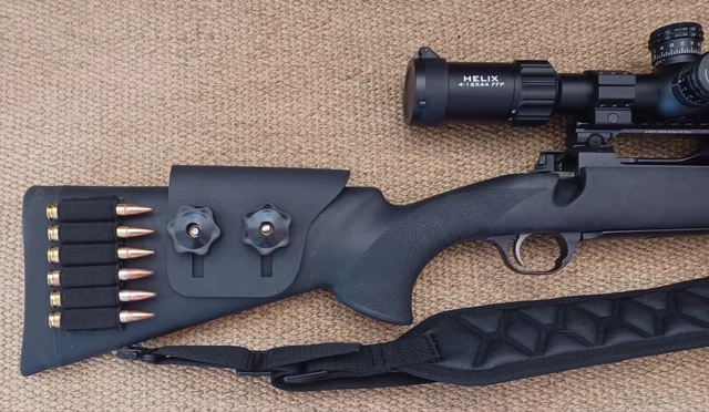 BOLTED KYDEX CHEEK RISER HAND MADE ADJUSTABLE RIFLE / AIR RIFLE REST ...