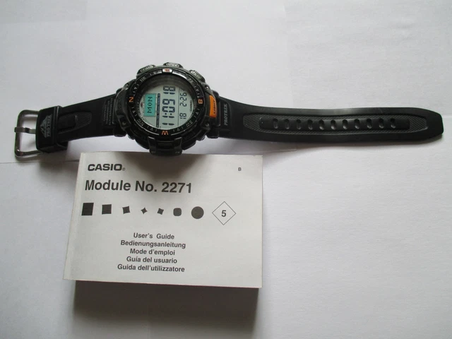 OROLOGIO CASIO PRO Trek Prg40 Triplo Sensore 2271 EUR 94,69 - PicClick IT