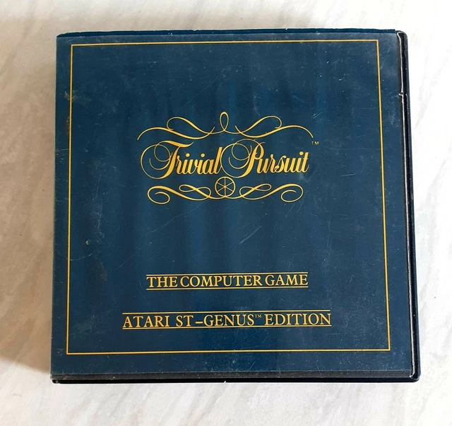 ATARI ST. TRIVIAL Pursuit the Computer Game Genus Edition. Buone ...