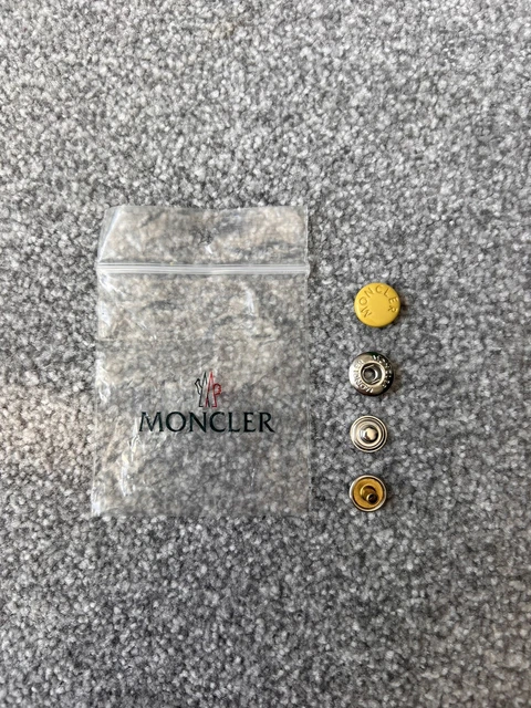 MONCLER REPLACEMENT BUTTONS & Parts Genuine - Yellow £5.43 - PicClick UK