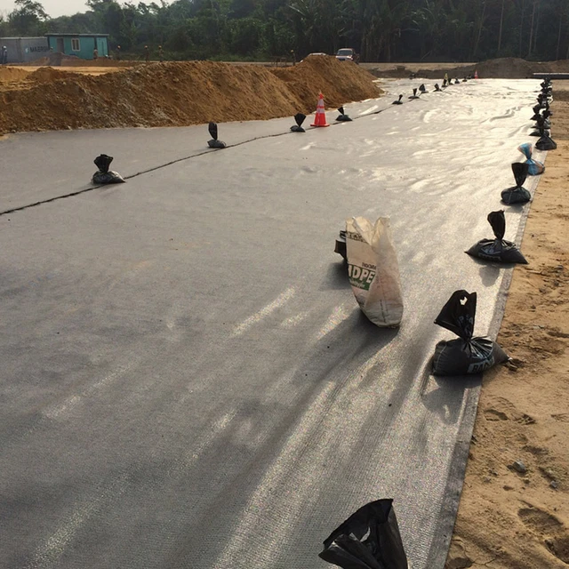 WOVEN GEOTEXTILE MEMBRANE Fastrack 609 Terram Equivalent 4.5m x 100m ...
