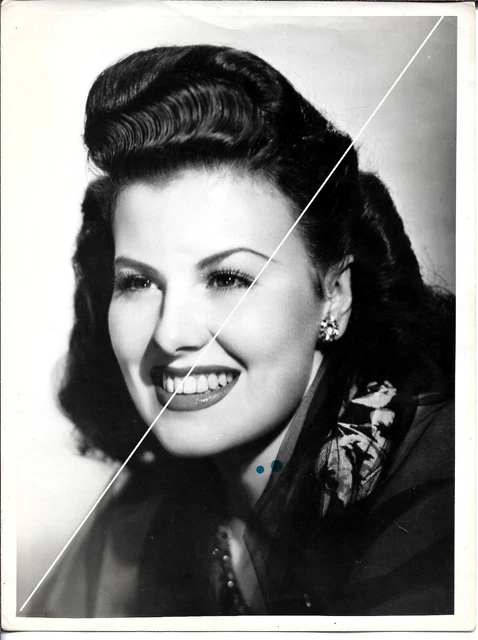 VINTAGE STUNNING ORIGINAL 20th Century Fox Photo Of Sheila Ryan 8½" x ...