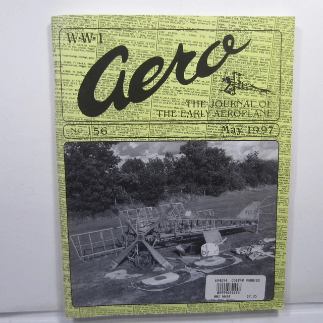 PRIMA GUERRA MONDIALE Aero maggio 1997 n. 156 Aliante Chanute, Curtiss ...