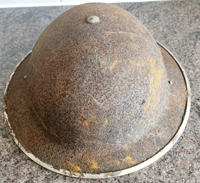 ORIGINAL WW2 BRITISH Army Mk2 Army Combat Helmet £40.00 - PicClick UK