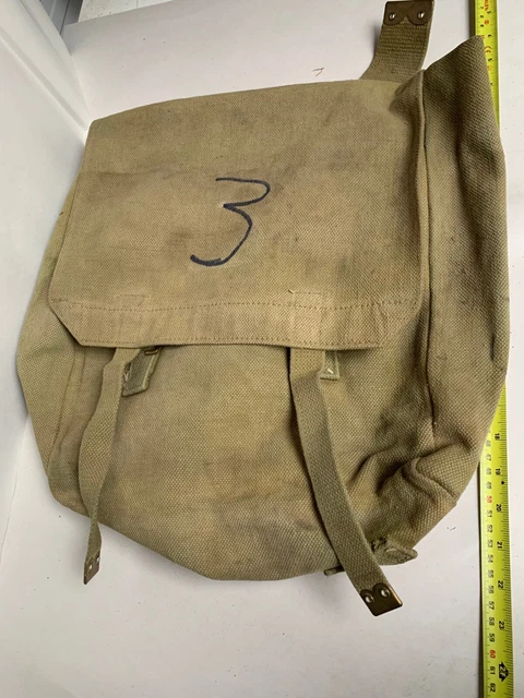 BRITISH ARMY WW2 Soldiers Backpack / Large Pack - Original 37 Pattern ...