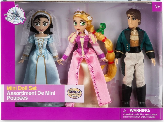 DISNEY TANGLED THE Series Mini Doll, Rapunzel, Flynn, Cassandra ...