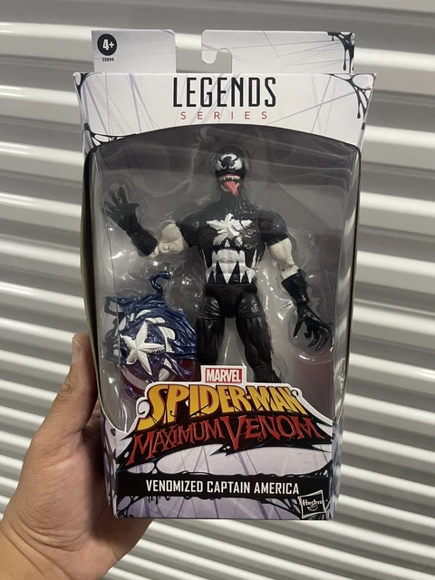 HASBRO SPIDER-MAN: MAXIMUM Venom Marvel Legends Series Venomized ...