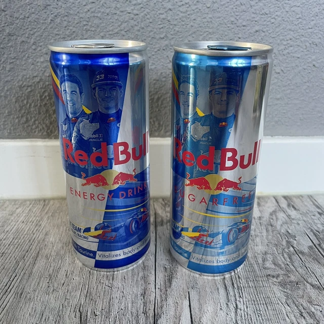 RED BULL ENERGY Drink Tin Can Max Verstappen 2021 2022 World Champion ...