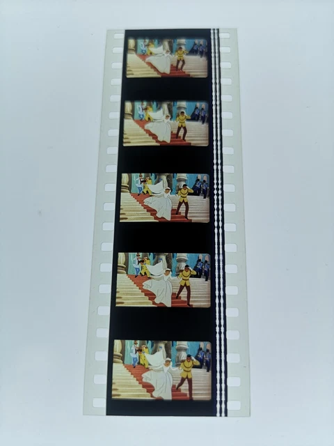 CINDERELLA ORIGINAL DISNEY Animated 35mm Film Cell Cartoon Strip ...