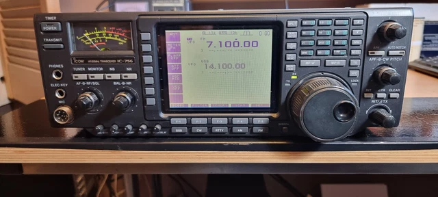 ICOM IC-756 HAM radio transceiver £360.00 - PicClick UK