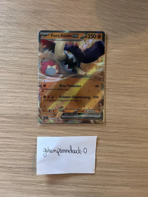 CARTE POKEMON - Ecarlate et Violet - Fort-Ivoire EX 123/198 - NEUF EUR 5,00 - PicClick FR