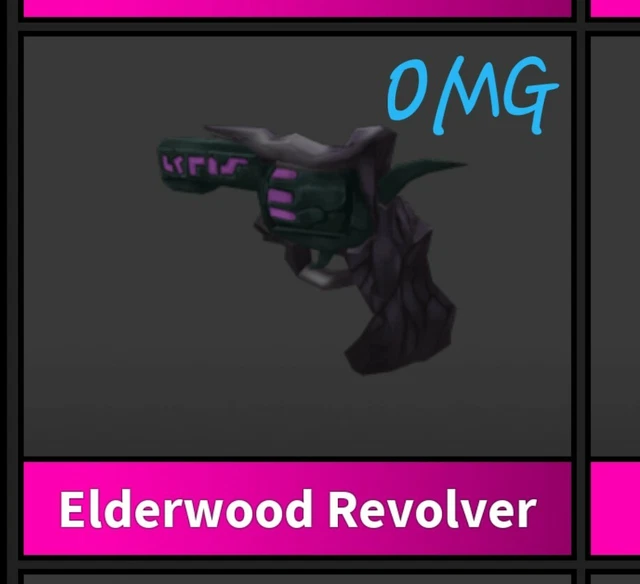 ROBLOX KRIMI 2 Mm2 Göttliche Elderwood Revolver EUR 3,88 - PicClick DE