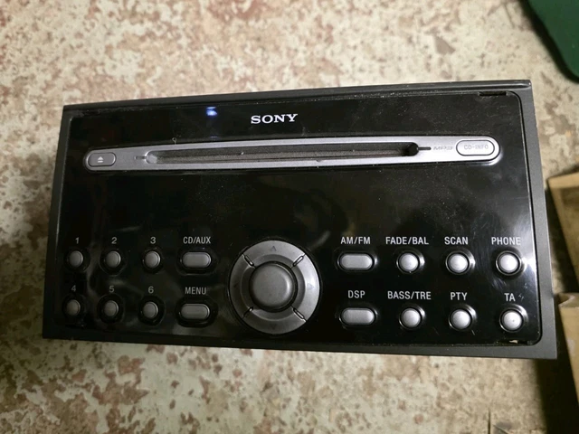 FORD FOCUS ST stereo cd player head unit sony st225 MK2 ST-2 2006 MK2 £ ...