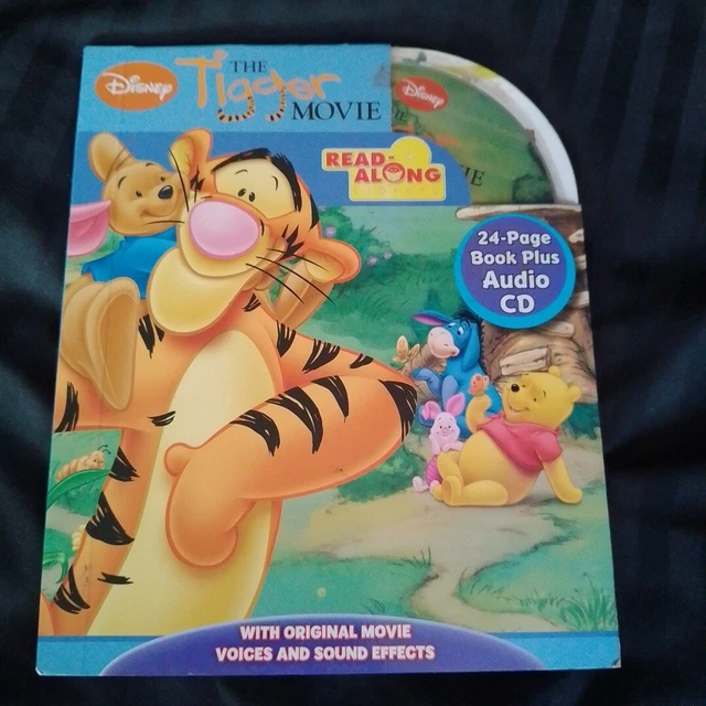THE TIGGER MOVIE Read Along Library With Audio Cd 2007(Cd Never Used ...