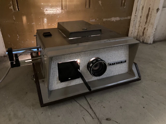 VINTAGE ARGUS 500 Super Han-o-matic Hanimex Projector in Working ...
