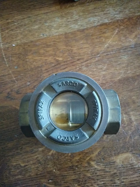 SPIRAX SARCO 3/4 inch single window sight glass £90.00 - PicClick UK