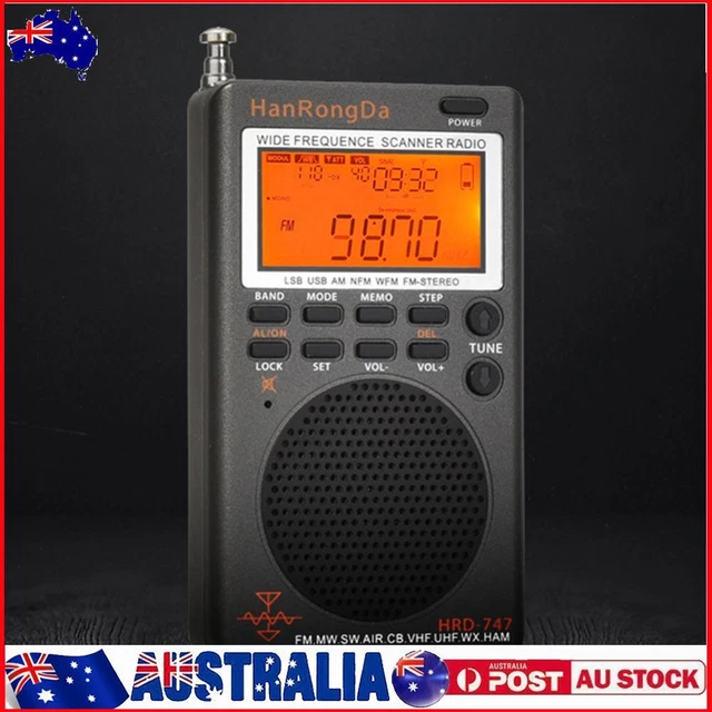 PORTABLE RADIO SSB Shortwave Radios FM/MW/SW/SSB/LSB/AIR/CB/VHF(UHF ...