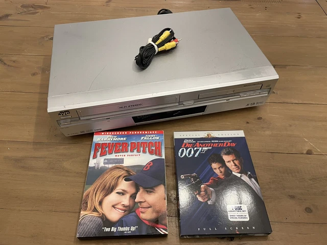 JVC DVD PLAYER VCR VHS Combo Unit HR- XVC34U Video Cassette Recorder NO ...