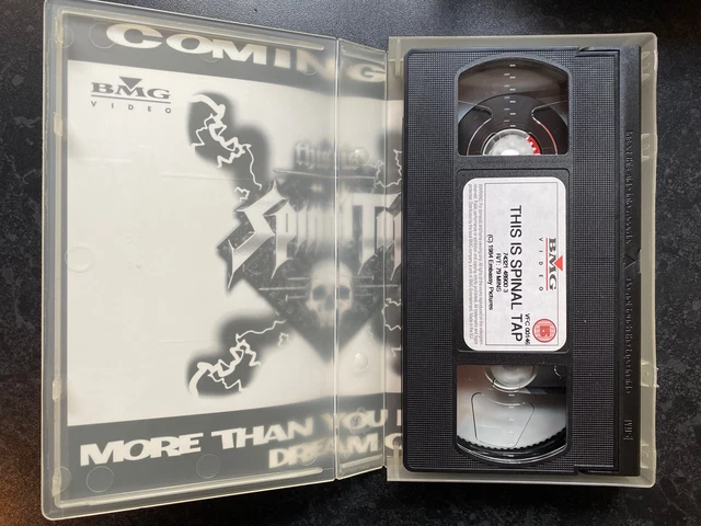 THIS IS SPINAL Tap 1984 VHS cassette PAL STEREO BMG VIDEO £5.00 ...