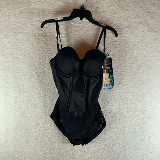 MAIDENFORM WOMEN'S ULTRA-FIRM Built-In Bra Convertible Body Shaper Size ...