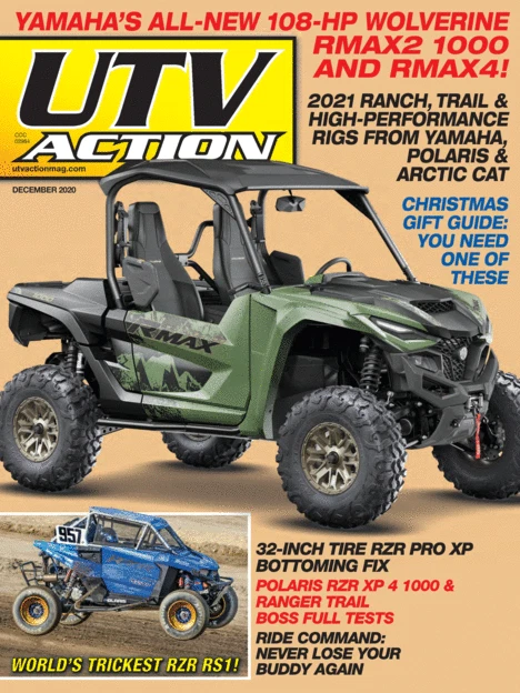UTV ACTION MAGAZINE World's Trickiest RZR RS1 High Performance Yamaha ...