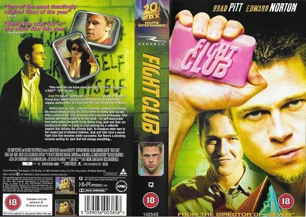 FIGHT CLUB (1999) 20th Century Fox Home Video Cassette VHS UK PAL ...