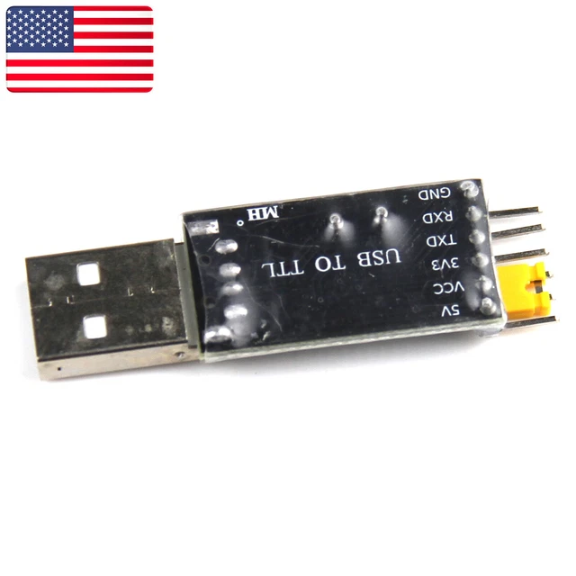 6 PIN USB 2.0 to TTL UART Module Serial Converter CH340G Module STC 5V ...