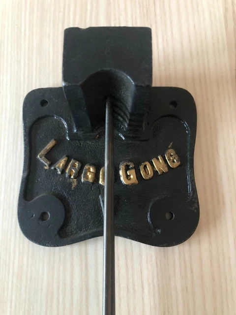 VINTAGE ANCIEN GONG Sonnerie Pendule Horloge 4 tiges Clock Gongs LARGO ...