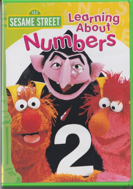 SESAME STREET LEARNING About Numbers (DVD 2004) Region 1 R1 Counting ...