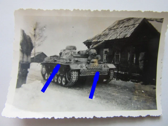 FOTO PANZER IV Russland Winter Camo Zusatzpanzerung M1018 EUR 11,50 ...