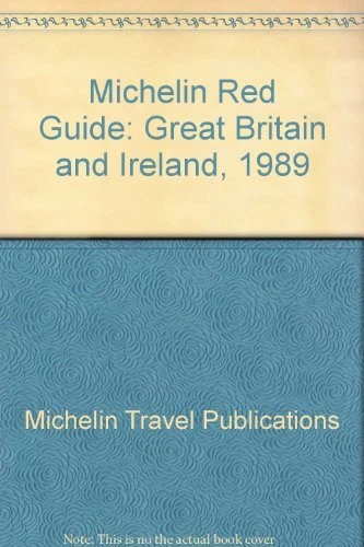 GUIDE ROUGE MICHELIN : Grande-Bretagne et Irlande, 1989-Michelin Tra ...