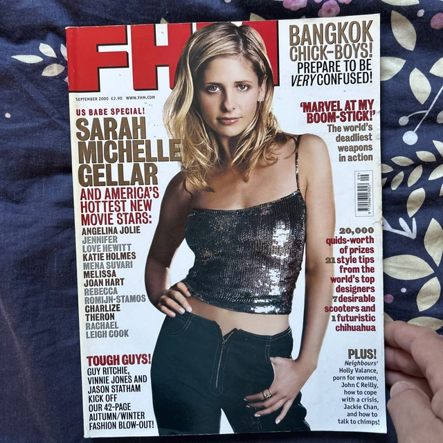 FHM MAGAZINE #128, September 2000, SARAH MICHELLE GELLAR £16.13 ...