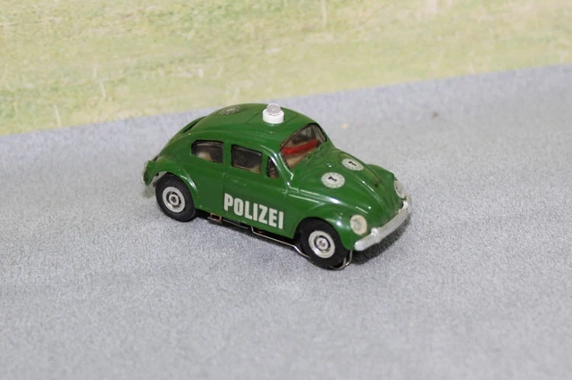 FALLER AMS VW Käfer Polizei mit LED Blinklicht, getestet und läuft. EUR ...