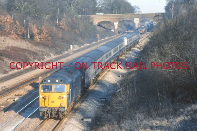UK RAILWAY PHOTOGRAPH Of Class 50 50045. Rm50-552 £1.70 - PicClick UK