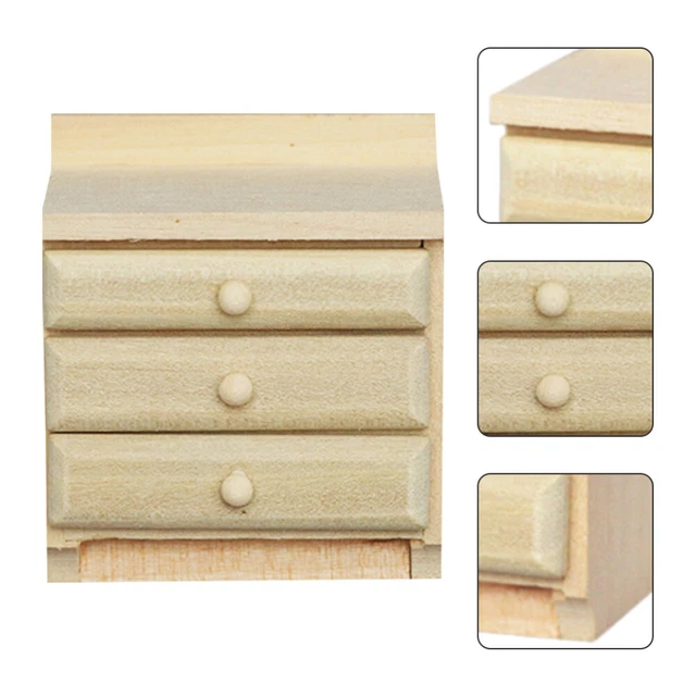 MINIATURE DE MAISON Poupée Avec Des Meubles Mini-aliments Armoire Simulation EUR 11,19 - PicClick FR