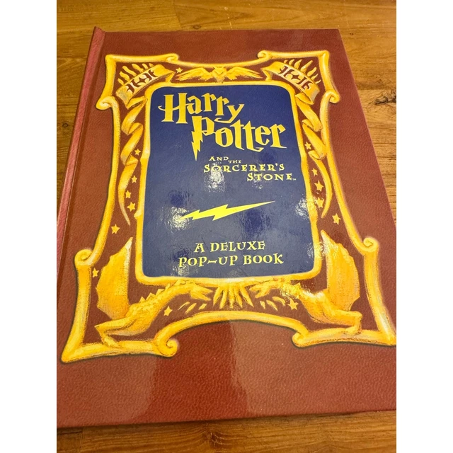 HARRY POTTER & Sorcerer's Stone Deluxe Pop-Up Book £14.73 - PicClick UK