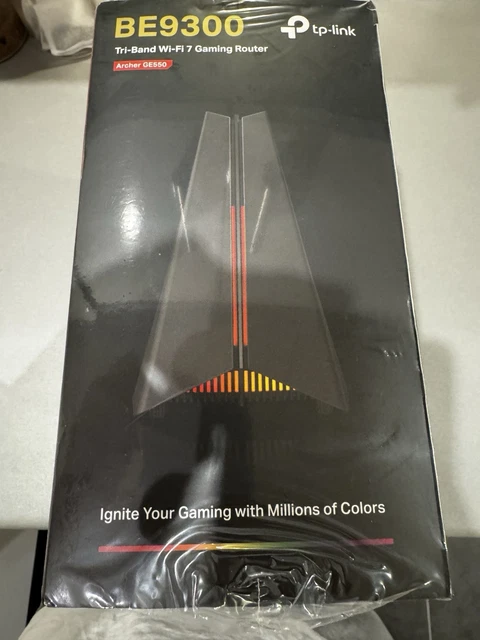 TP-LINK ARCHER BE9300 Tri-Band Wi-Fi 7 Gaming Router £219.08 - PicClick UK