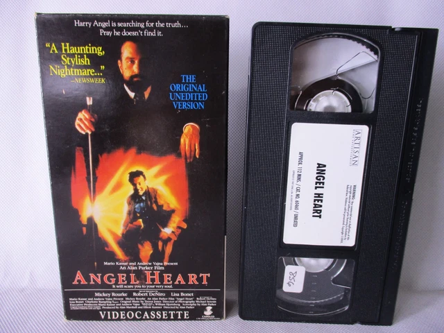 ANGEL HEART 1987 Unedited VHS Movie Robert De Niro Mickey Rourke Lisa ...
