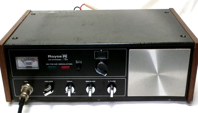 ROYCE MODEL # T-28 23 Channel CB Base Station With Microphone - See ...