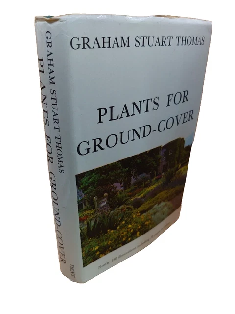 PLANTS FOR GROUNDCOVER by Graham Stuart Thomas HB vintage illustrated ...