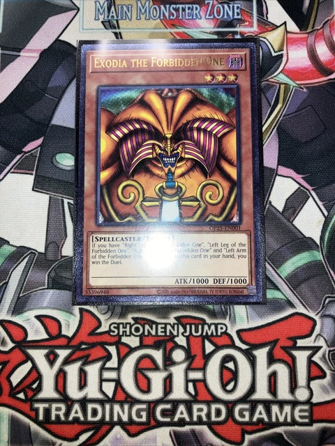 PACK EXODIA THE Forbidden One Ultimate Rare OP25-EN001 Yugioh frais EUR ...