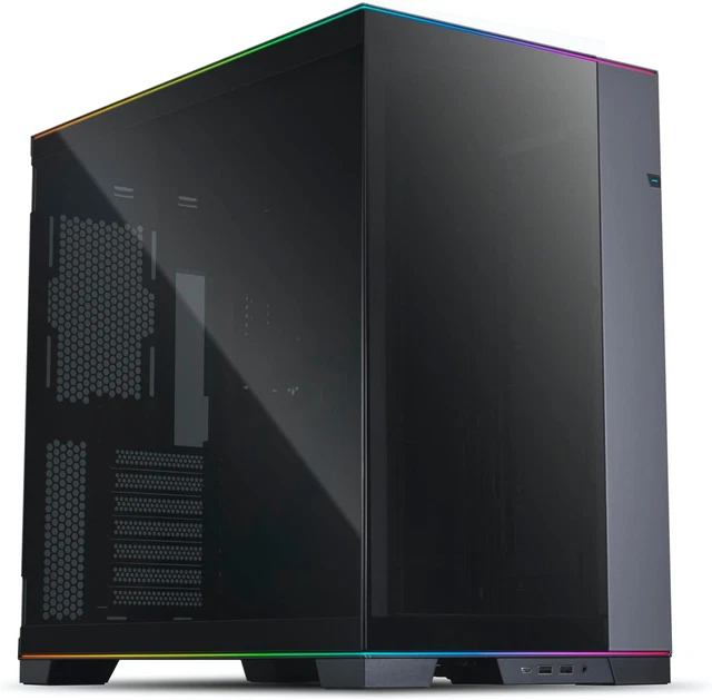 LIAN LI O11D EVO RGB Gaming PC Case E-ATX Desktop Computer Harbor Grey ...