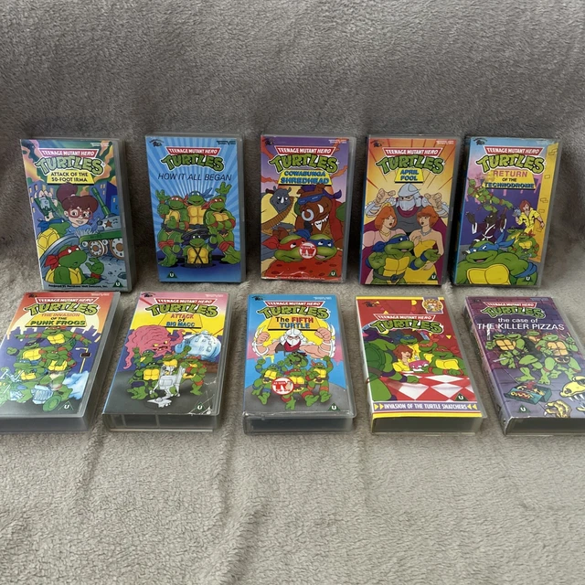 VINTAGE RETIRED 1980S Tmnt VHS Collection Tempo Videos £84.99 - PicClick UK