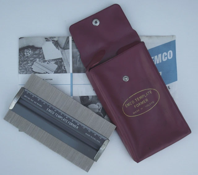 EMCO VINTAGE ADJUSTABLE TEMPLATE FORMER engineering HANDYMAN carpentry ...